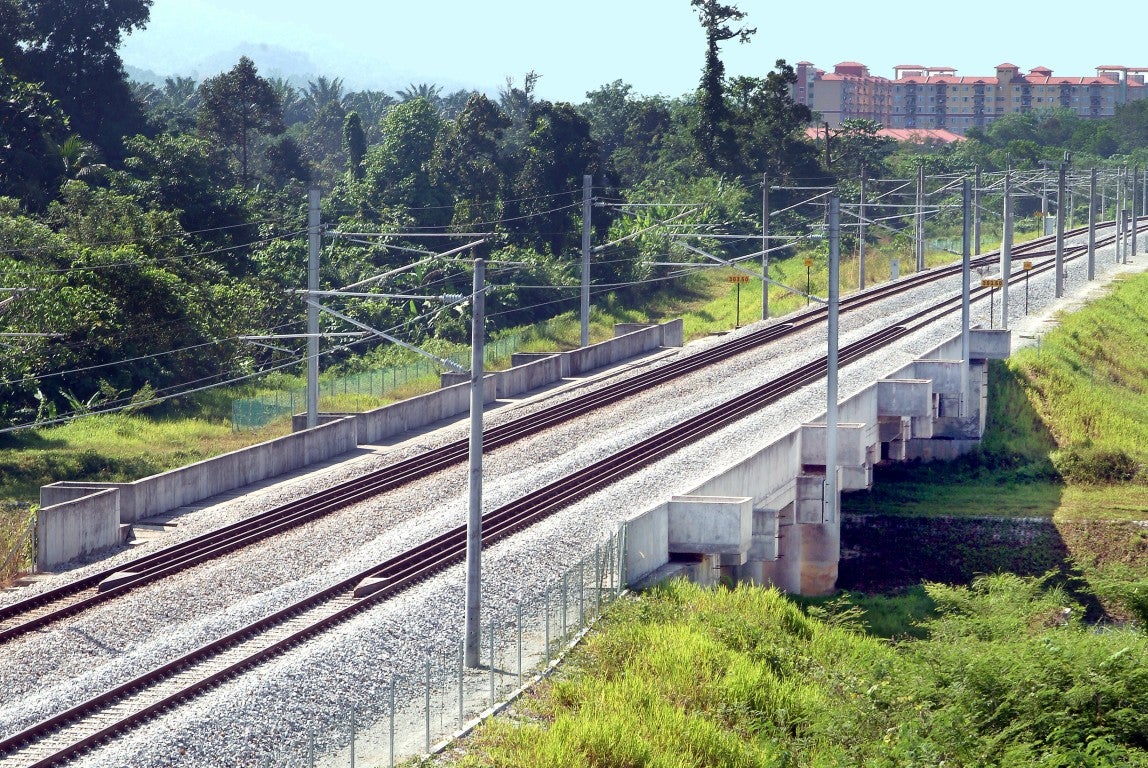 Electrified Double Track Project Between Rawang and Ipoh (Bridge Works ...